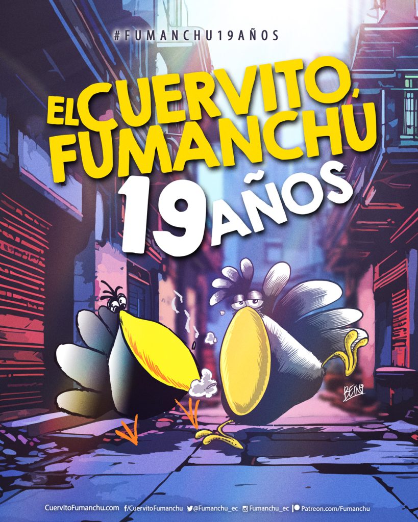 19 años del Cuervito Fumanchu – El Cuervito Fumanchu